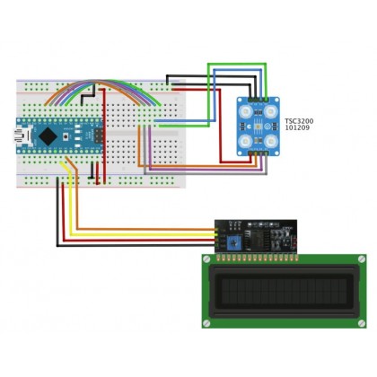 TCS3200 TCS230 AIOT COLOUR COLOR RECOGNITION DETECTION SENSOR MODULE