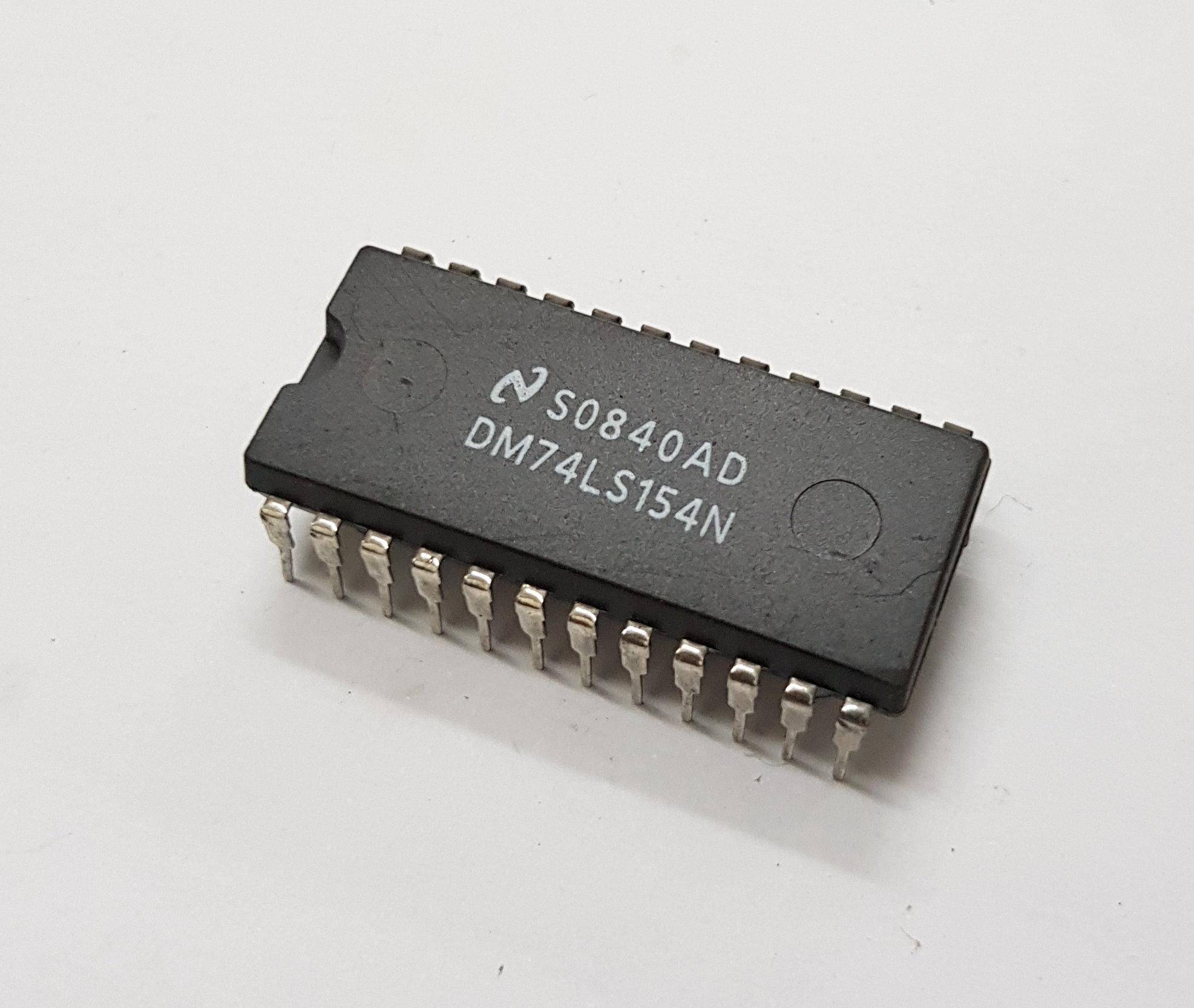 DM74LS154N / 74LS154 ( 4-LINE TO 16-LINE DECODER / DEMULTIPLEXER )