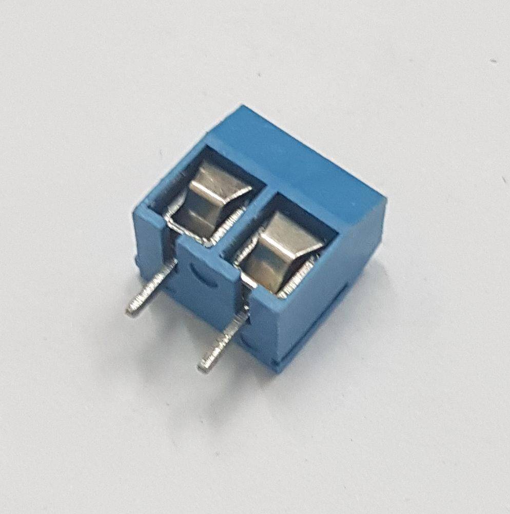 2 PIN PCB SCREW TERMINAL BLOCK CONNECTOR ( 5 PIECES / PACK )