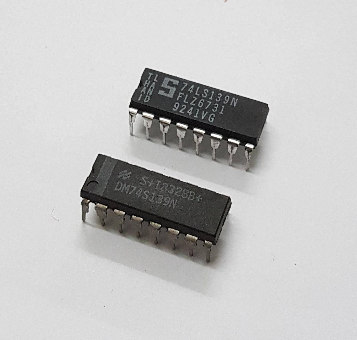 DM74LS139N / 74LS139 ( DUAL 1-OF-4 DECODER / DEMULTIPLEXER )