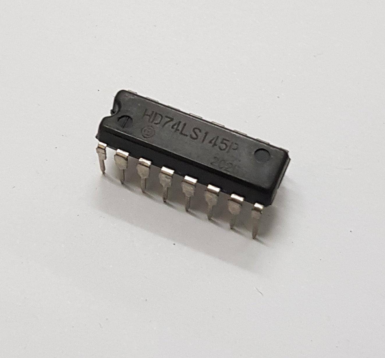 HD74LS145P / SN74LS145N / 74LS145 ( BCD-TO-DECIMAL DECODERS / DRIVERS )