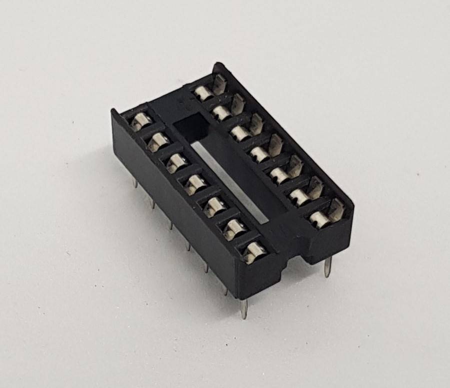 IC SOCKET, DIP, 8, 14, 16, 18, 20, 24N, 24W, 28N, 28W, 32, 40 PINS ( 3 ...