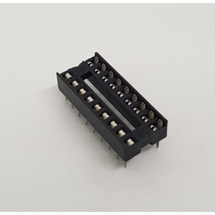 IC SOCKET, DIP, 8, 14, 16, 18, 20, 24N, 24W, 28N, 28W, 32, 40 PINS ( 3 ...