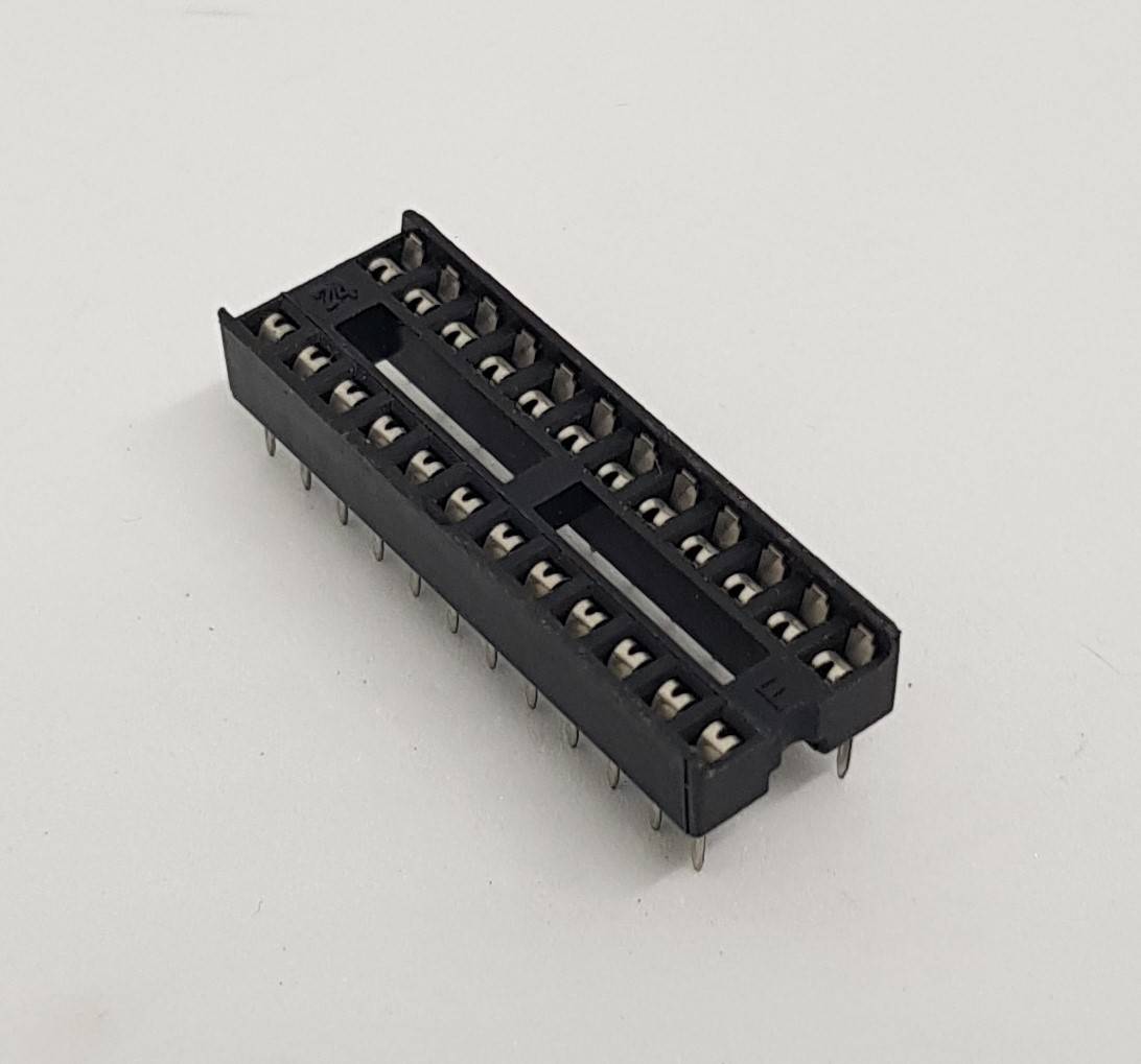 IC SOCKET, DIP, 8, 14, 16, 18, 20, 24N, 24W, 28N, 28W, 32, 40 PINS ( 3 ...
