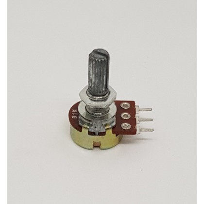 WH148 SINGLE TURN POTENTIOMETER / VARIABLE RESISTOR, 20MM, 500 1K 2K 5K ...