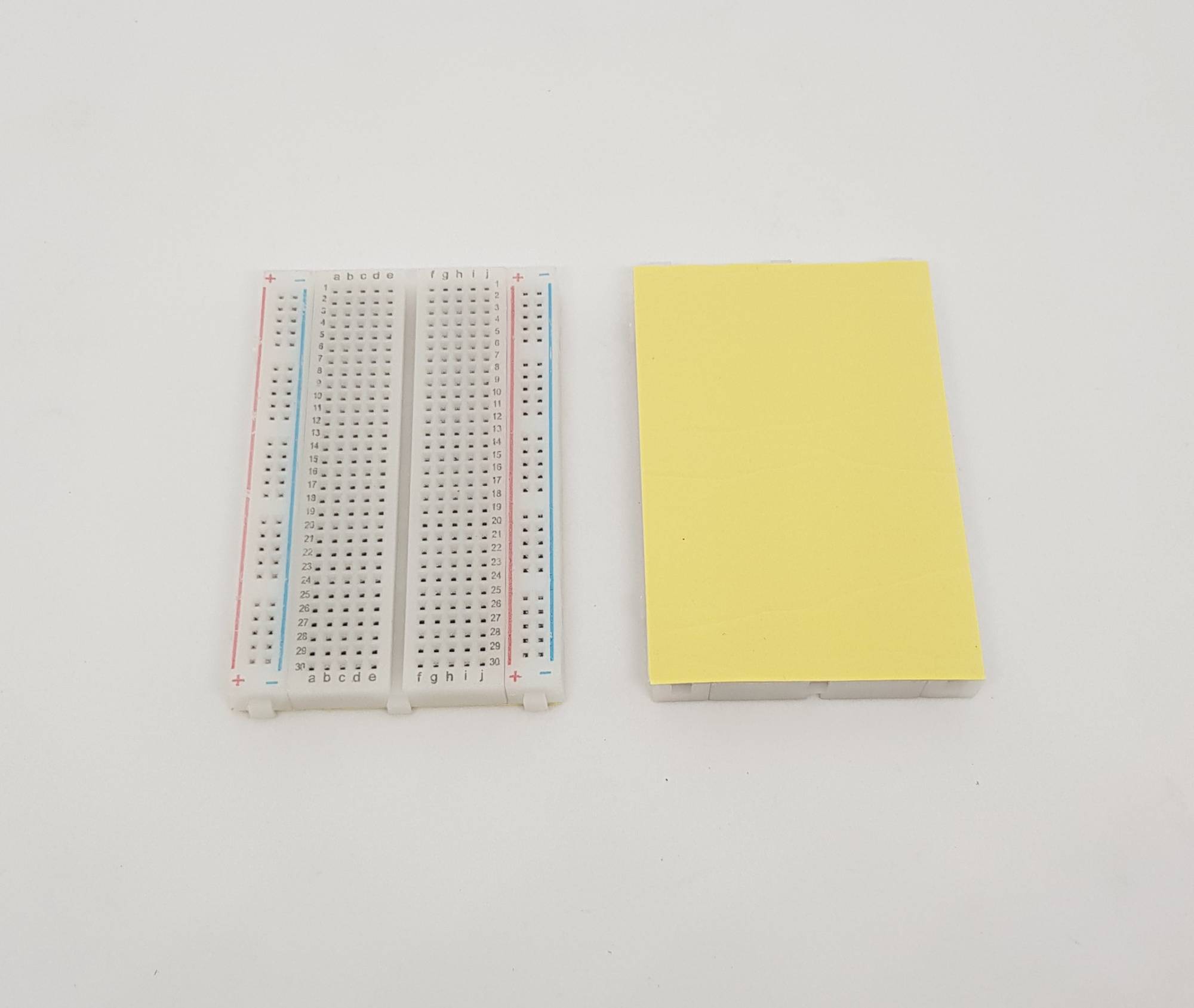 MINI SOLDERLESS BREADBOARD, 400 TIE POINTS, 8.5 X 5.5CM, FOR ARDUINO ...