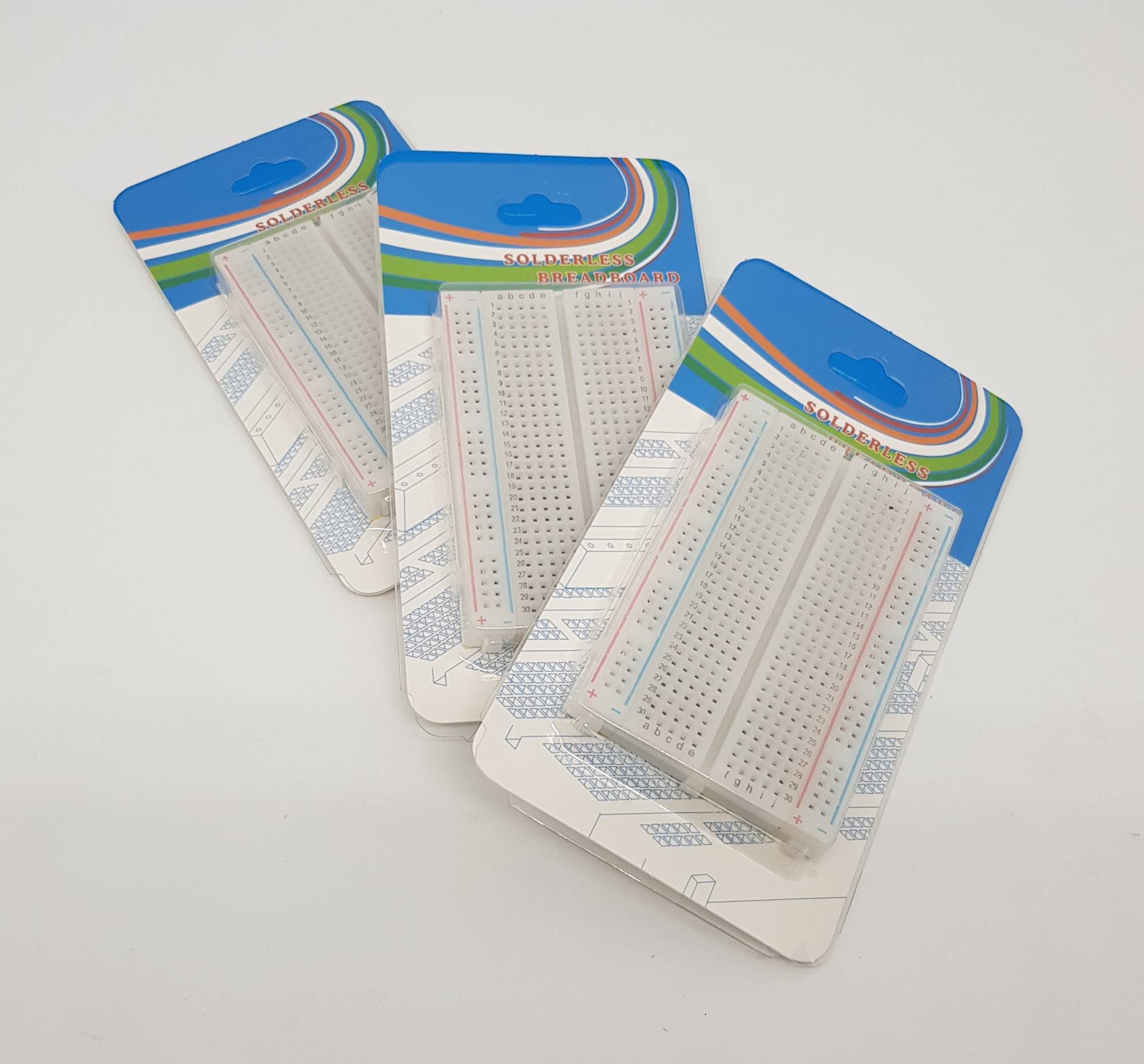 MINI SOLDERLESS BREADBOARD, 400 TIE POINTS, 8.5 X 5.5CM, FOR ARDUINO ...