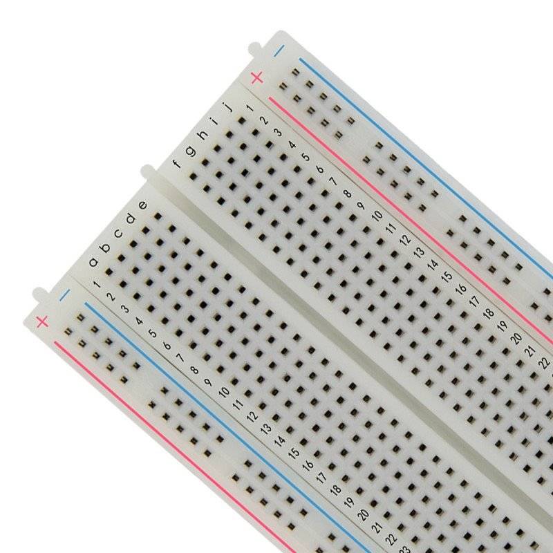 MINI SOLDERLESS BREADBOARD, 400 TIE POINTS, 8.5 X 5.5CM, FOR ARDUINO ...