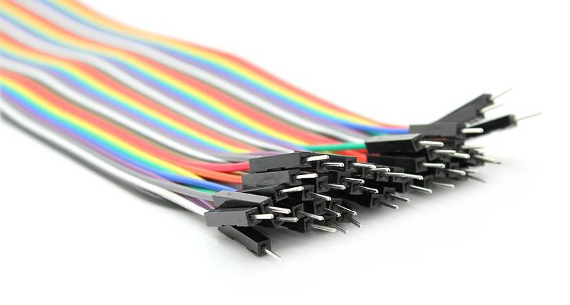 ARDUINO/RASPBERRY 40P BREADBOARD DUPONT JUMPER WIRE MALE TO MALE 10CM ...