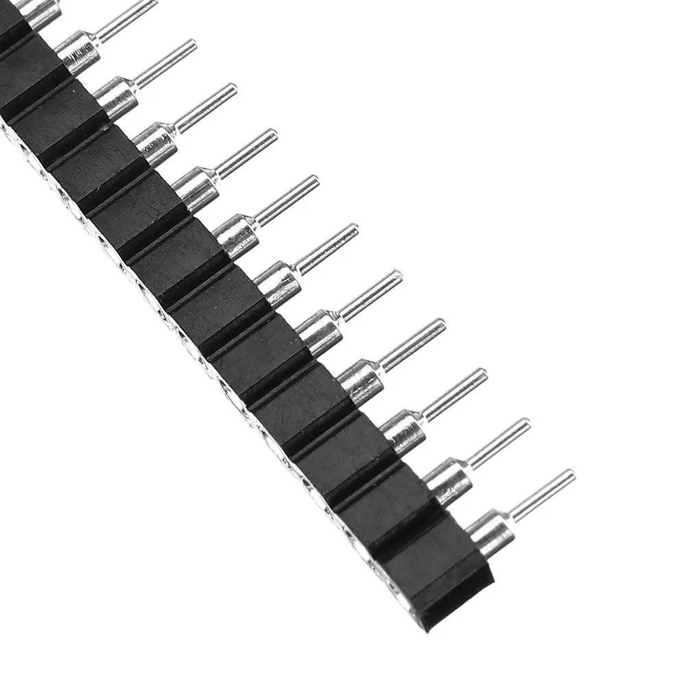 40 PINS SINGLE ROW ROUND FEMALE HEADER PIN, 40 WAYS ( 40 PINS ), 1 x 40 ...
