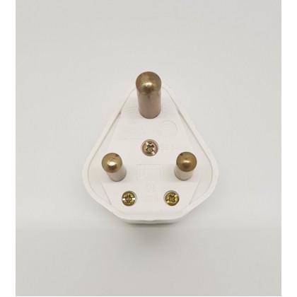 UMS PT150R 15A 3 PIN PLUG TOP, 250VAC, RESILIENT PLUG TOP, ROUND PIN ...