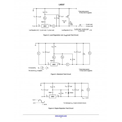 LM337 LM337T ADJUSTABLE VOLTAGE REGULATOR, -1.2V TO -37V, 1.5A, NEGATIVE VOLTAGE