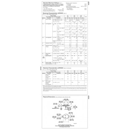 LM7805K MA7805 LM78H05K +5V VOLTAGE REGULATOR, HIGH CURRENT, TO-3