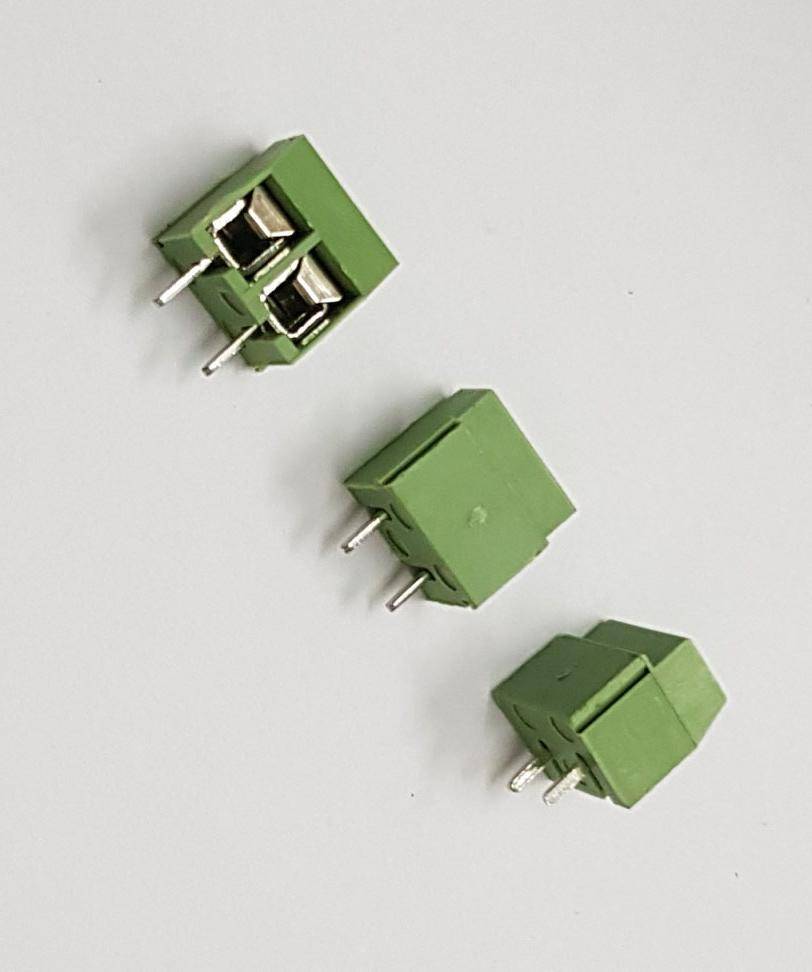 2 PIN PCB SCREW TERMINAL BLOCK CONNECTOR MF/KF126-2P ( 5 PCS / PACK )