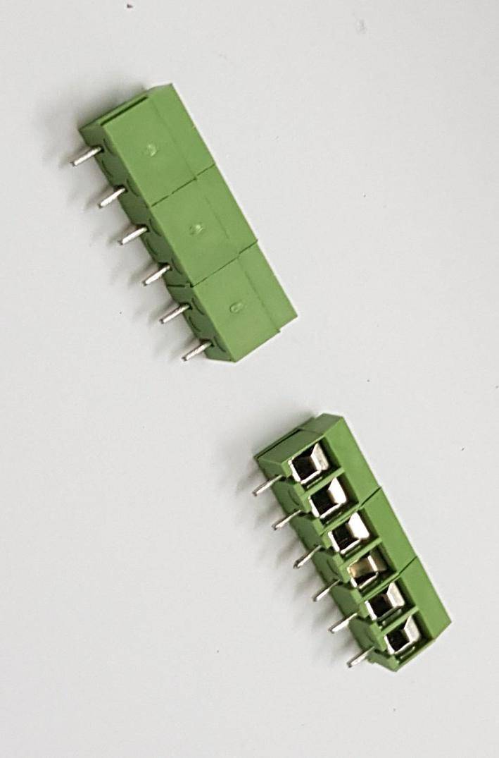 2 PIN PCB SCREW TERMINAL BLOCK CONNECTOR MF/KF126-2P ( 5 PCS / PACK )