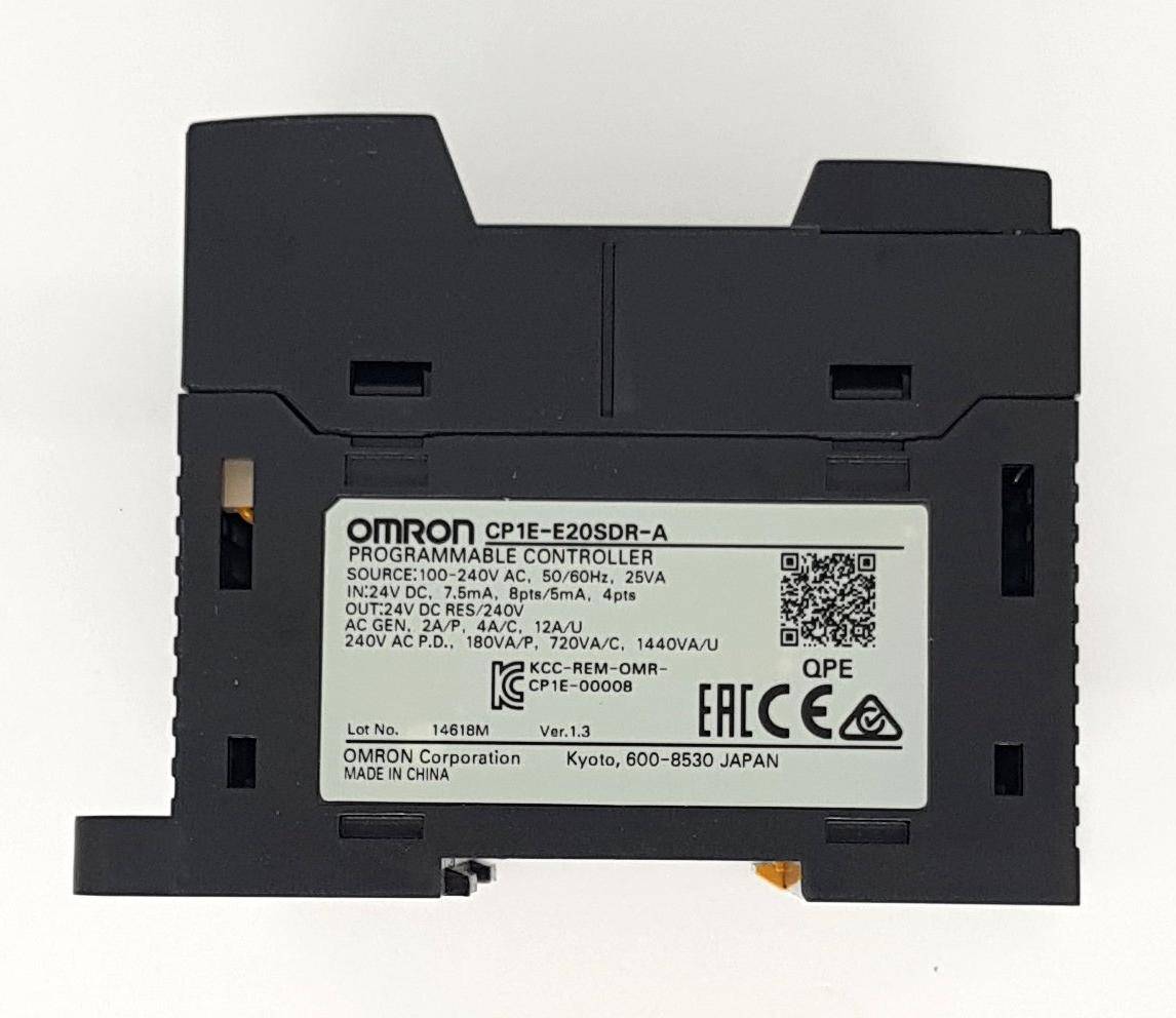 OMRON 20I/O CP1E-E20SDR-A PLC PROGRAMMABLE LOGIC CONTROLLER