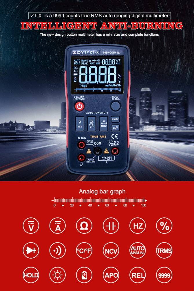 Zotek Zt-X Digital Multimeter at Edward Criss blog