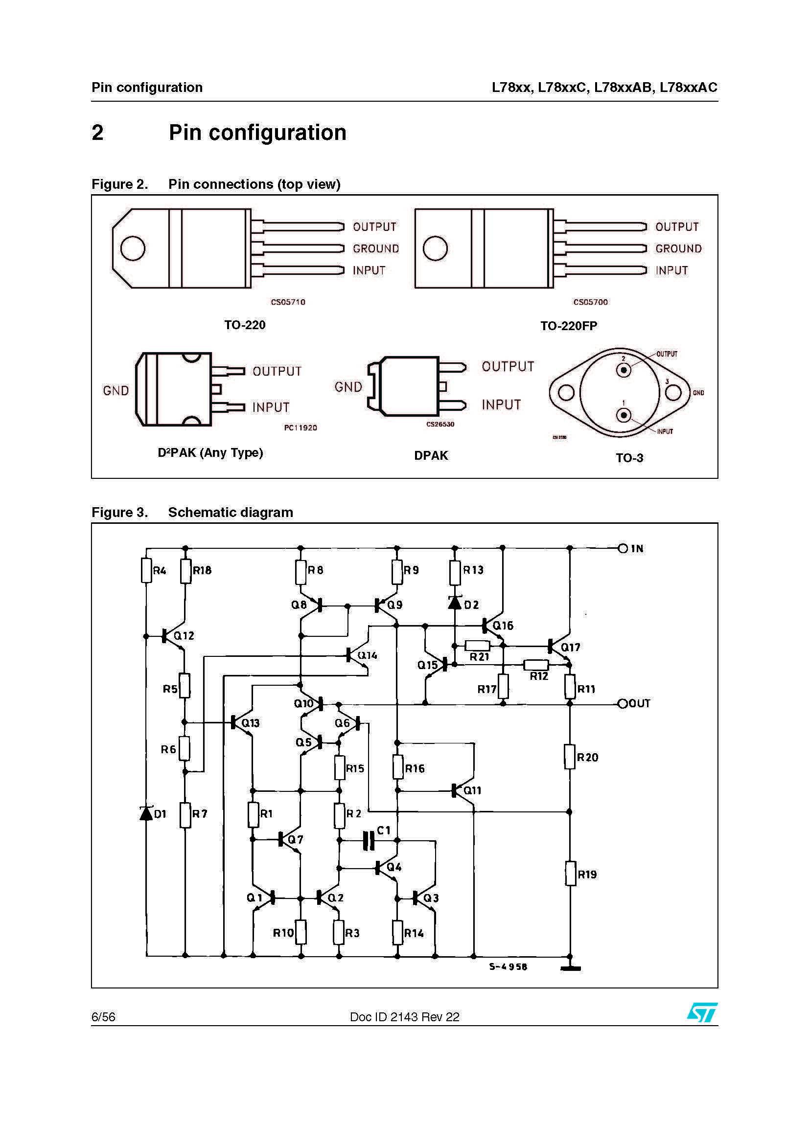 +5V VOLTAGE REGULATOR L7805CV / L7805 / LM7805