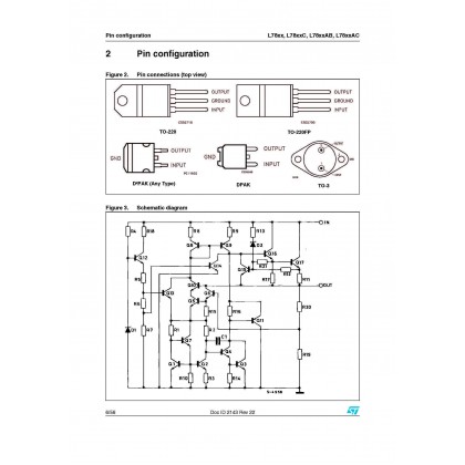 +10V VOLTAGE REGULATOR L7810CV / L7810 / LM7810 / 7810