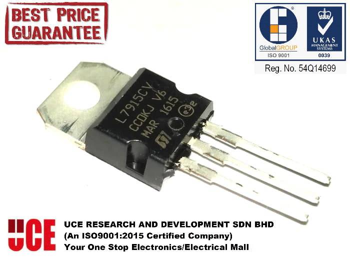 -15V VOLTAGE REGULATOR L7915CV / L7915 / LM7915 / 7915
