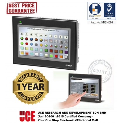 OMRON NB7W-TW00B TOUCH SCREEN HMI 7" TFT LCD COLOUR 800 x 480 PIXELS