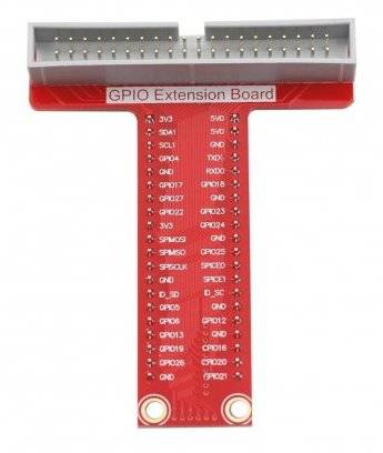 40 PINS T-TYPE GPIO EXTENSION BOARD ADAPTOR FOR RASPBERRY PI 4B / 3B ...