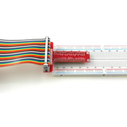 40 PINS T-TYPE GPIO EXTENSION BOARD ADAPTOR FOR RASPBERRY PI 4B / 3B ...
