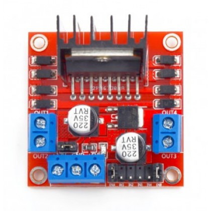 ARDUINO ( UNO, NANO, MEGA ) & RASPBERRY PI L298N DUAL H-BRIDGE DC MOTOR / STEPPER MOTOR DRIVER ...