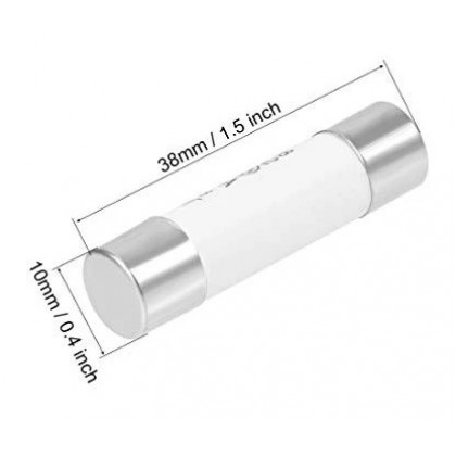 500V 10A FAST BLOW CERAMIC FUSE 10 x 38MM RO15 RT18 RT14 RT19