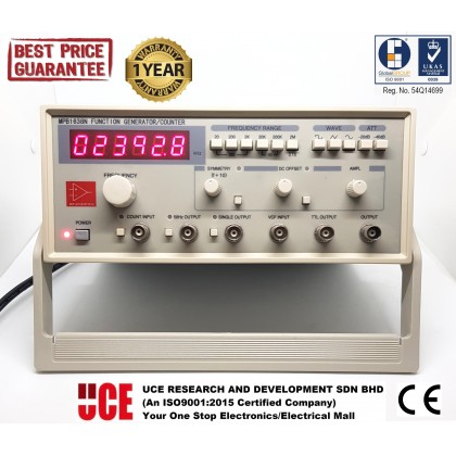 2MHz FUNCTION GENERATOR / FREQUENCY COUNTER