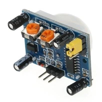 HC-SR501 PIR MOTION SENSOR DETECTOR MODULE FOR ARDUINO / RASPBERRY PI ...