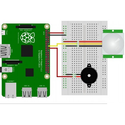 HC-SR501 PIR MOTION SENSOR DETECTOR MODULE FOR ARDUINO / RASPBERRY PI ...