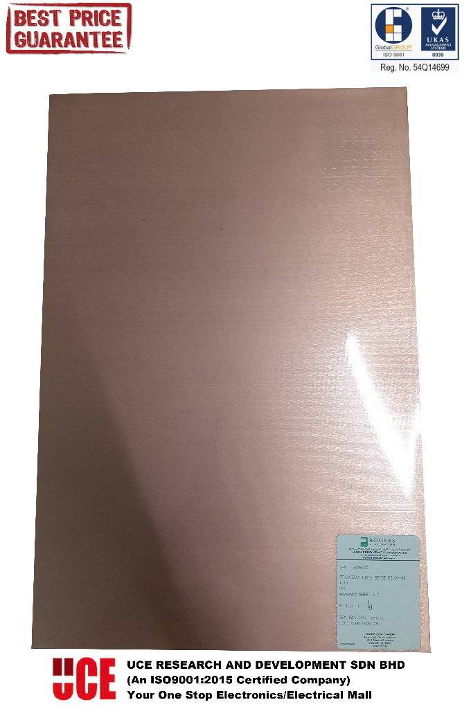 ROGERS RT/DUROID 5870 HIGH FREQUENCY DOUBLE SIDED LAMINATE WITH PTFE ...