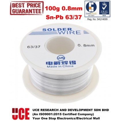 0.8MM 100G 63/37 SOLDERING ROSIN CORE SOLDER WIRE / SOLDER LEAD