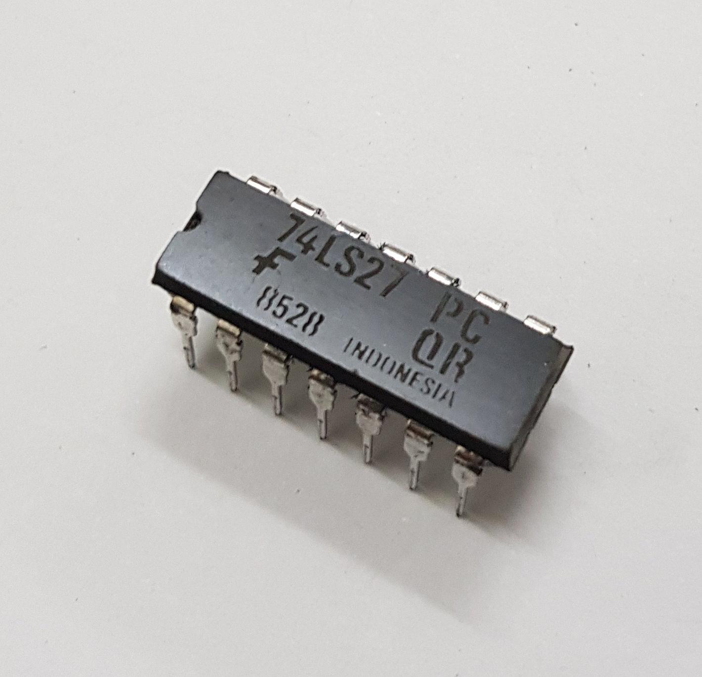 DM74LS27N / HD74LS27P / SN74LS27N / 74LS27 / 7427 ( TRIPLE 3-INPUT NOR ...