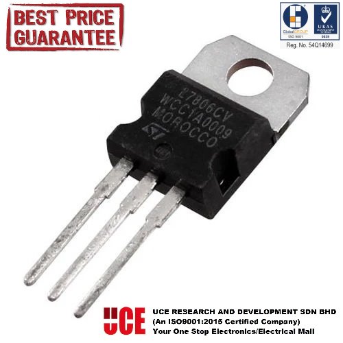 +6V VOLTAGE REGULATOR L7806CV / L7806 / KA7806