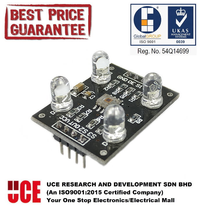 TCS3200 TCS230 AIOT COLOUR COLOR RECOGNITION DETECTION SENSOR MODULE ...