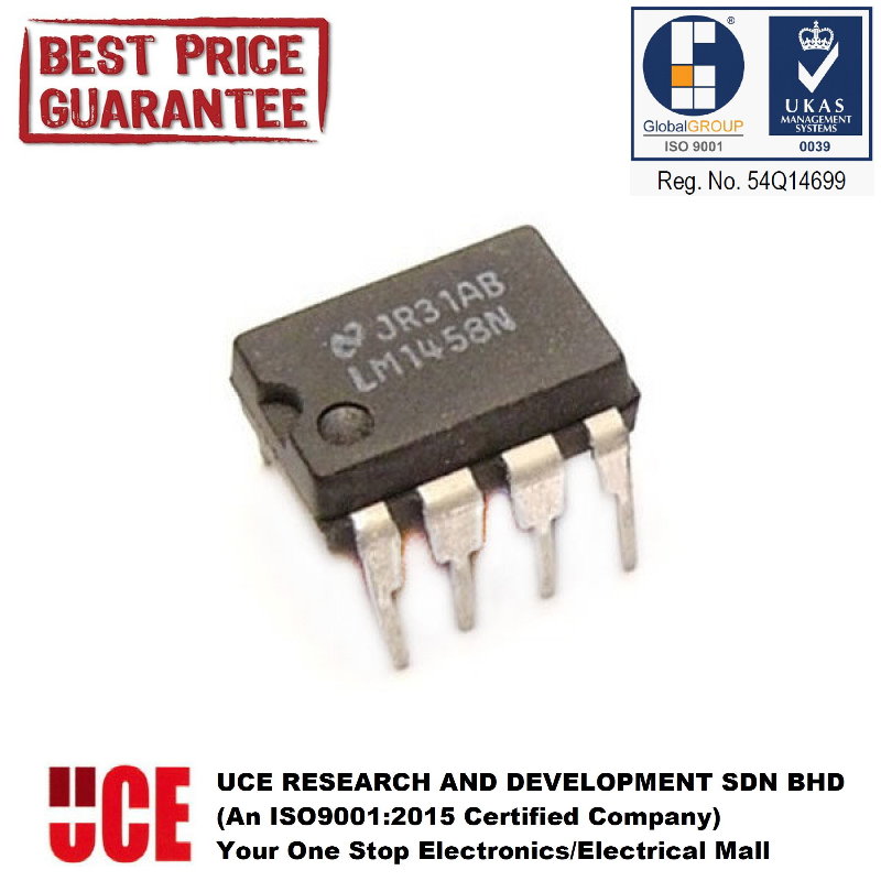LM1458 / LM1458CN / TA75458P / NJM1458 / HA17458 DUAL OPERATIONAL ...