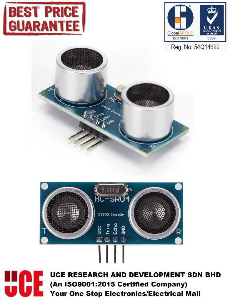 UPGRADED VERSION ARDUINO RASPBERRY PI HC-SR04 ( WITH CS100A ...