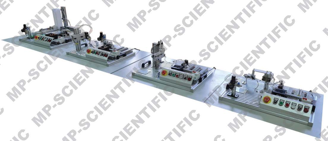 WORKPIECE / PART FEEDER HANDLING SYSTEM TRAINER - MODULAR AUTOMATION ...